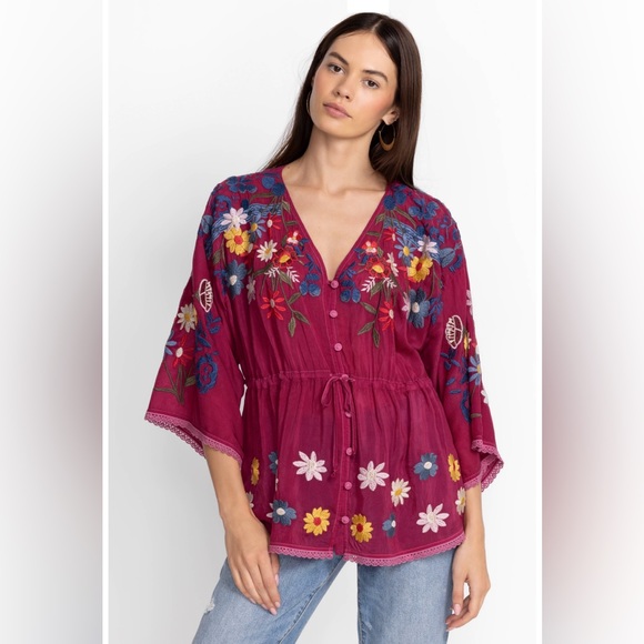 Johnny Was | Tops | Johnny Was Edith Blouse | Poshmark